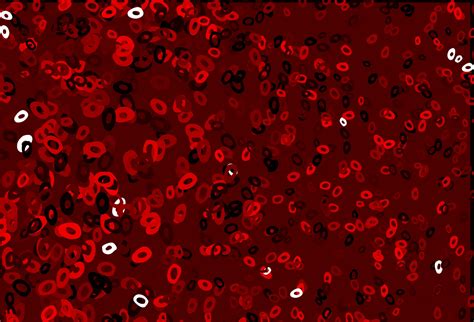 Dark Red Vector Template With Circles 13438107 Vector Art At Vecteezy