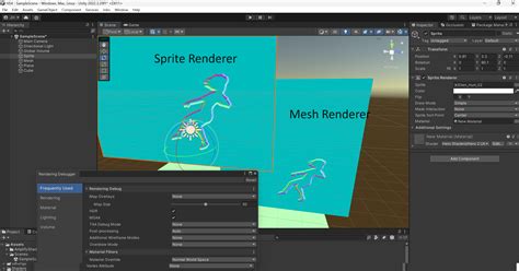 sprite renderer normal world space flip between world euler angle y 90