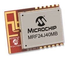 MRF J MB I RM MICROCHIP RF MODULE TXRX KBPS PCB ANT Farnell UK