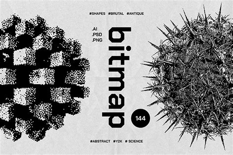 Download Dithering Bitmap Vector Shapes Collection