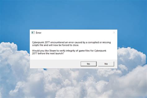 Fix Cyberpunk 2077 Corrupted Or Missing Scripts File Error