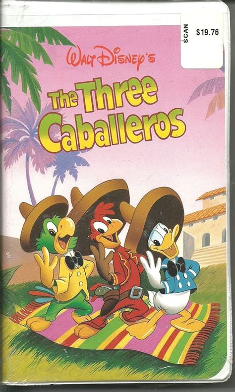 Los Tres Caballeros Vhs The Three Caballeros Dvd Walt Disney Gold