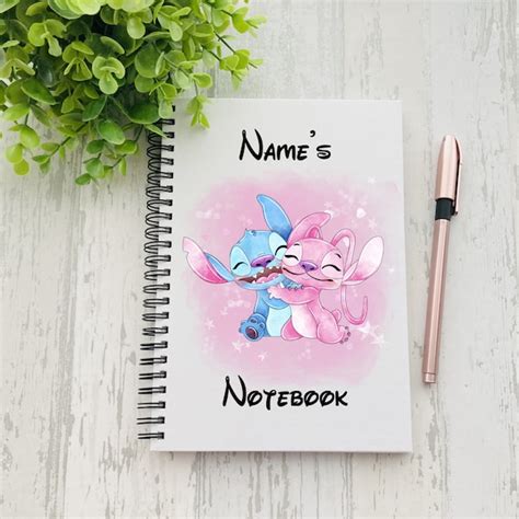 Stitch Notebook Etsy