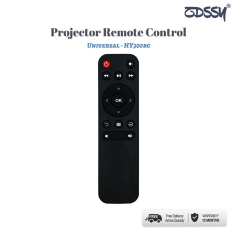 Zdssy Global Verison Smart Remote Control For Hy300 Projectors Lazada Ph