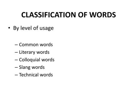 Ppt Mastering English Language Basics Words And Parts Of Speech