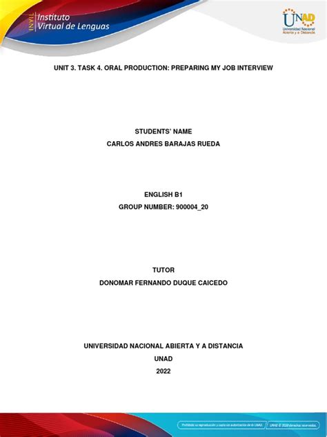 Unit 3 Task 4 Cabr Pdf