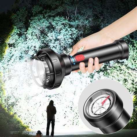 Up To 65 Off Handheld Flashlights Outdoor Portable Flashlight