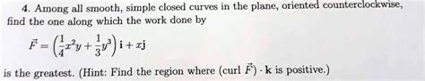 solved 4 among all smooth simple closed curves in the plane