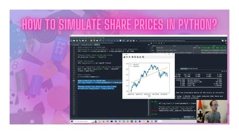 gerhard kling on linkedin how to simulate share prices in python