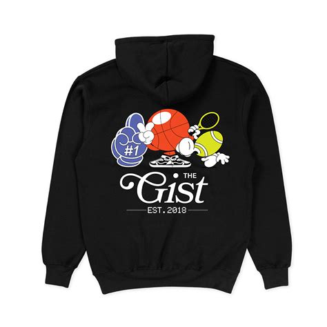 The Gist Leveling The Playing Field Hoodie Black The Gist