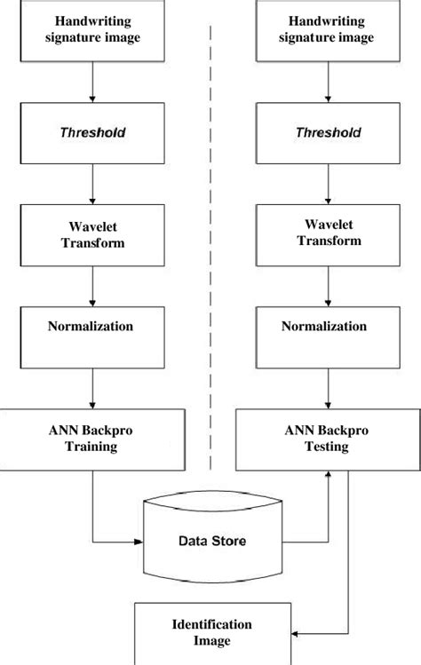 Flow Diagram Each Signature Image Is Resized To X If The Image