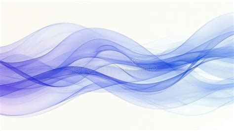Abstract Wave Patterns In Shades Of Blue Creating A Serene And Fluid Visual Effect Stock