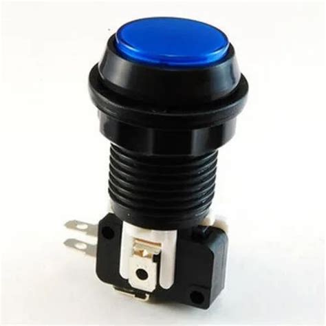 Flat Button Blue Push Button Switch 12 24 V At ₹ 125 Piece In Coimbatore Id 21126396197