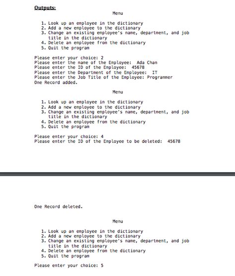 Problem 5 Employee Management System