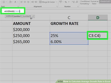 How To Calculate Average Growth Rate In Excel 11 Steps