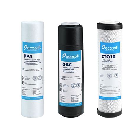 Ecosoft Pp5 Gac Cto10 Replacement Filter Pack Hommix Uk