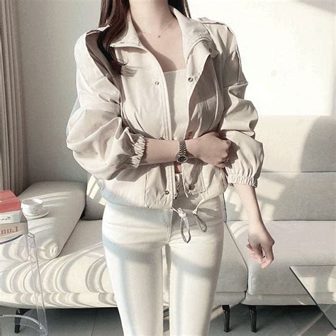 가볍고 편하게🧡 살구넛츠 국내생산 숏 야상 점퍼 데일리 꾸안꾸 아우터 자켓 에이블리