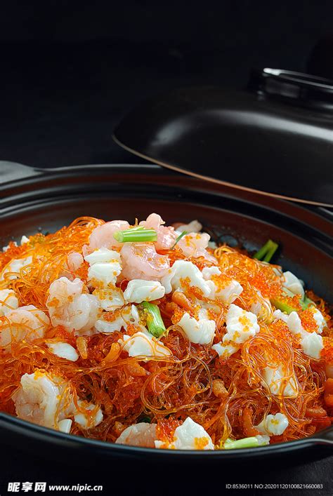 海皇干捞粉丝煲摄影图传统美食餐饮美食摄影图库昵图网