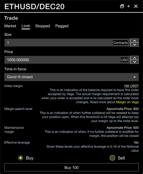 Spec For Indicative Margin API Issue Vegaprotocol Specs GitHub