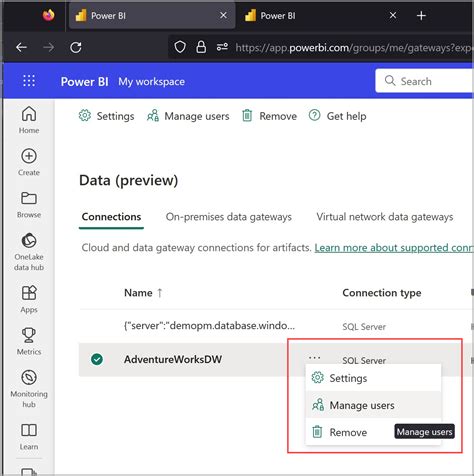 Create And Share Cloud Data Sources In The Power Bi Service Power Bi