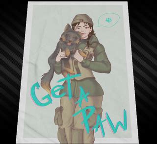 Плакат Get A Paw — Escape From Tarkov Wiki