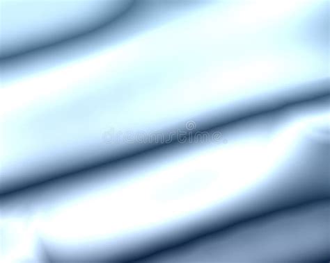 Silver Blue Liquid Molten Metal Abstract Wavy Background. Glossy Soft Silk Wallpaper with Curve ...