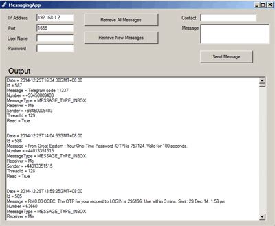 SMS Gateway Using Android Phone CodeProject