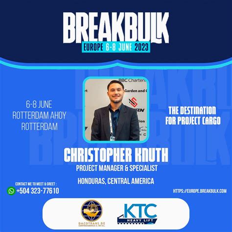 Breakbulkeurope Networking Projects Europe Christopher Knuth
