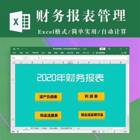 財務專用 財務報表自動生成現金流量表 資產負債利潤現金流量調節excel表格 蝦皮購物
