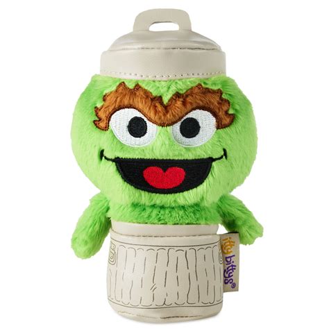 Itty Bittys® Sesame Street Oscar The Grouch Plush With Sound Itty