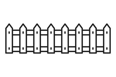Printable Picket Fence Stencil Pattern And Stencils