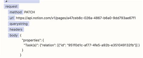 Notion And Zapier Help With An Api Call To Update Relation Rnotion