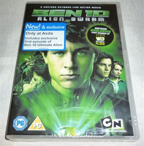 Ben 10 Alien Swarm Movie Dvd 2009 Sealed Asda Exclusive Cartoon