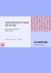 Klarstein Enduraheat Max 80 Manuals Manualslib