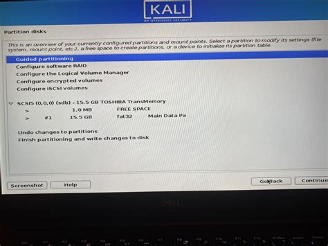 While Dual Booting Partitions Arent Shown Rkalilinux