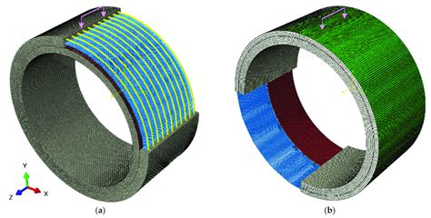Typical Cross Sections Of Developed Numerical Models Download