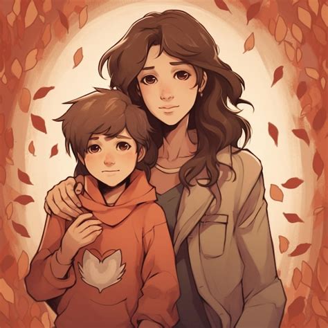 Ilustracion 2d De Una Madre Con Su Hijo Abrazados Love Mother Madre Dia