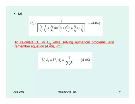 One Dimensional Conduction Withnoheatgeneration Pdf Physics
