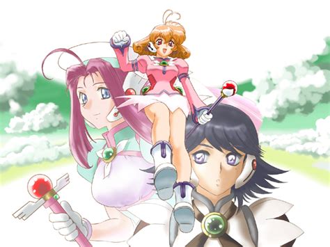 Kasuga Yui Shinozaki Ai And Kisaragi Haruna Corrector Yui Drawn By Fuzuki Hajime Danbooru