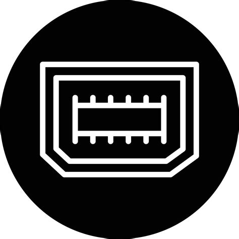 Hdmi Port Vector Icon Design Vector Art At Vecteezy