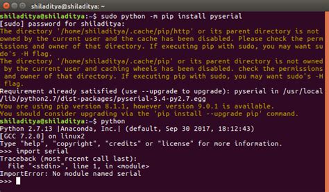 Python 27 Pyserial Working On Spyder But Not On Command Line Stack