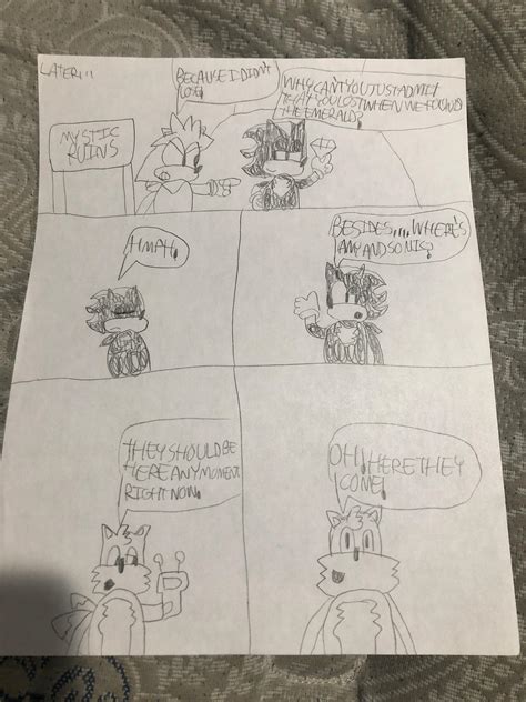 Sonic And Amy Body Swap Comic Page 13 By Sonicinkfan7000 On Deviantart