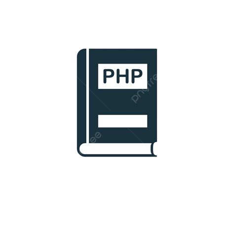 Php Clipart Png Images Php Icon Vector Code Isolated Sign Text Isolated Png Image For Free