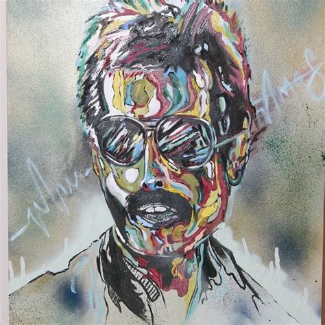 Фредди Меркьюри. Масло, картина | Пикабу