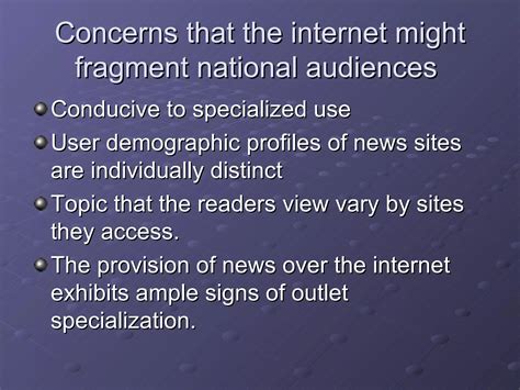 The Seeds Of Audience Fragmentation Ppt