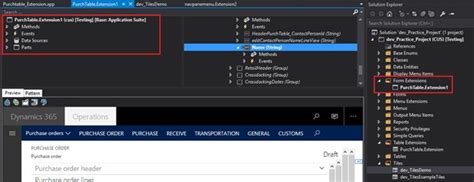 Display Method On Table Extension In D365 D365 Fando Solutions
