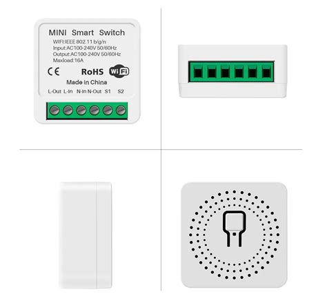 EWeLink 16A Mini DIY Wifi Smart Switch Support Two Way Control Smart Home Otomasi Bekerja Alexa
