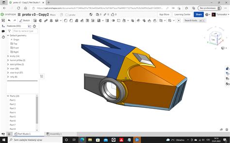 3d Model Of My Visor Protogen