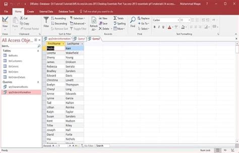 Create A Query Between Dates In Access Tutorial Currentyear