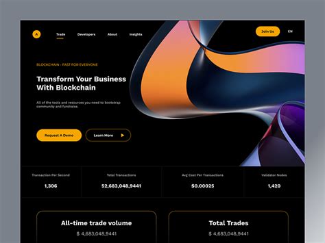 Cryptocurrency Blockchain Ux Ui Concept By Irakli Talavadze On Dribbble